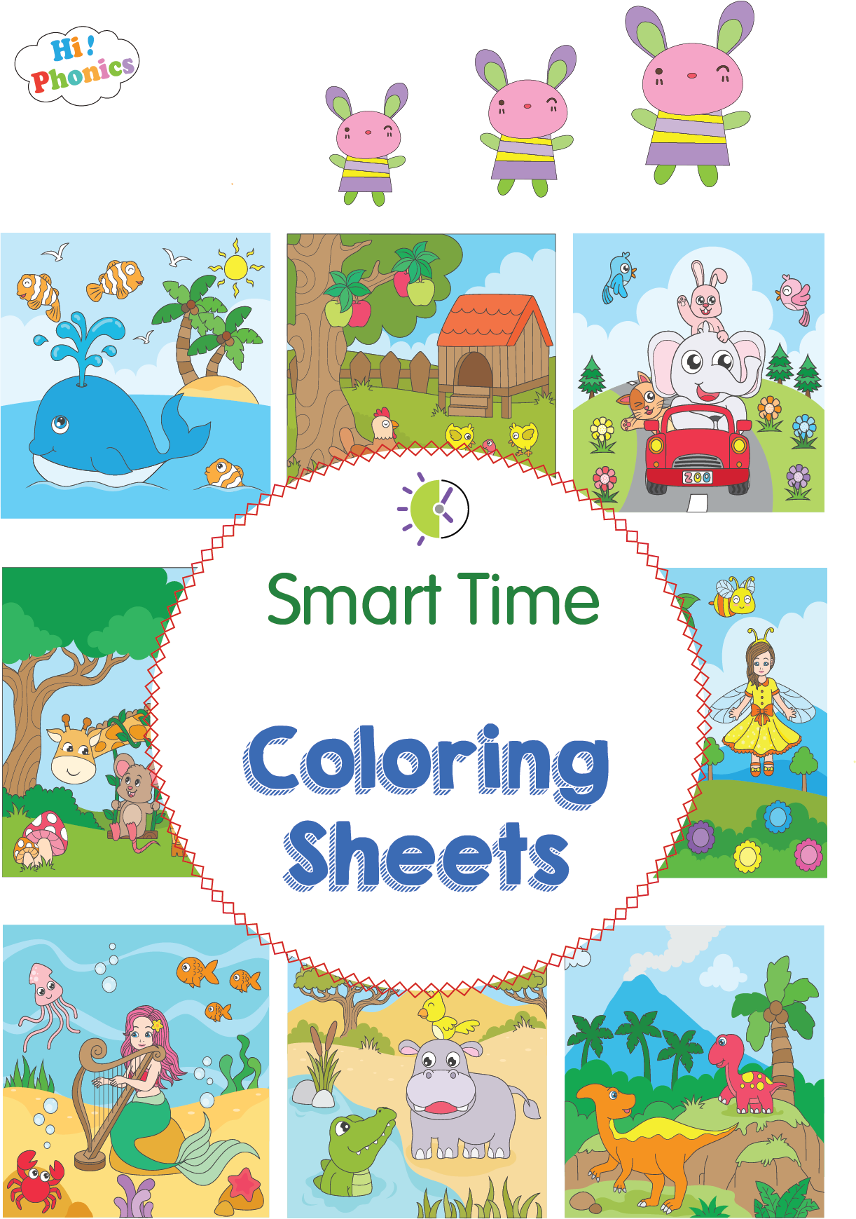 Kindergarten Free Printable Worksheets Phonics Coloring Sheets